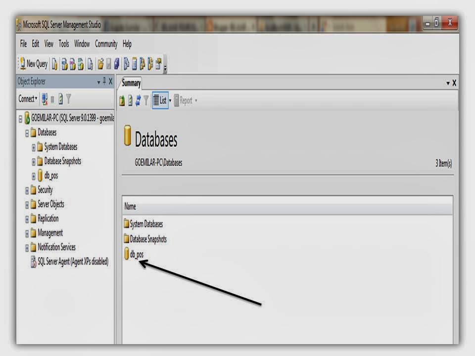 CARA MENGKONESIKAN VB.NET 2008 KE DATABASE SQL SERVER 2005 ~ filosofi code