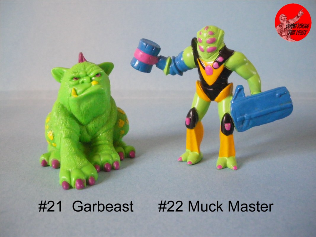 Toys from the Past: #97 TRASH BAG BUNCH – WAVE 1 FIGURES 13 to 24 (1991)