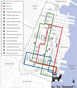 Fare-Free New Jersey: Hoboken circulator HOP Bus will be fare-free