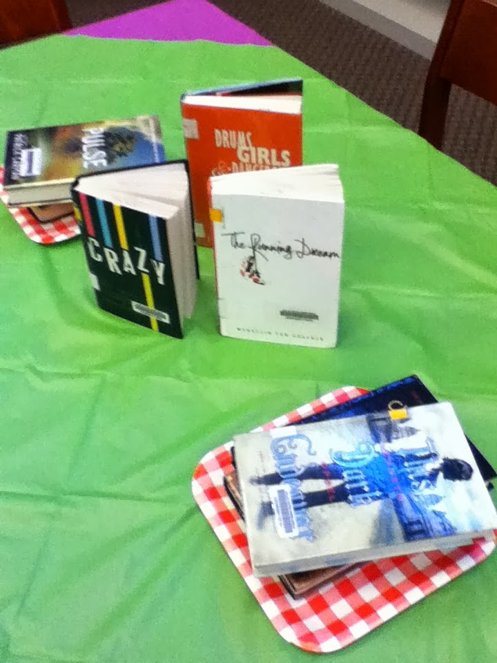 DCG Middle School Library: Book Tasting Event