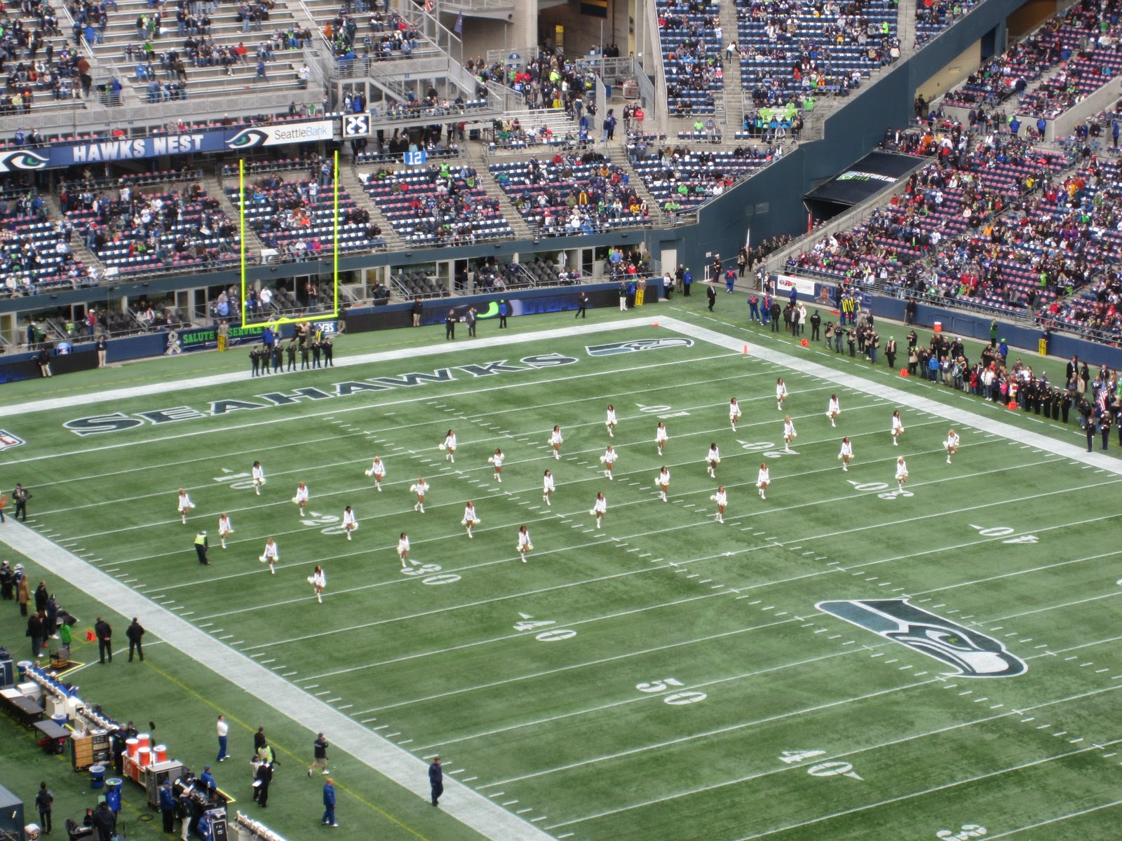 Adventures of EdRocker: My First Seahawks Game!