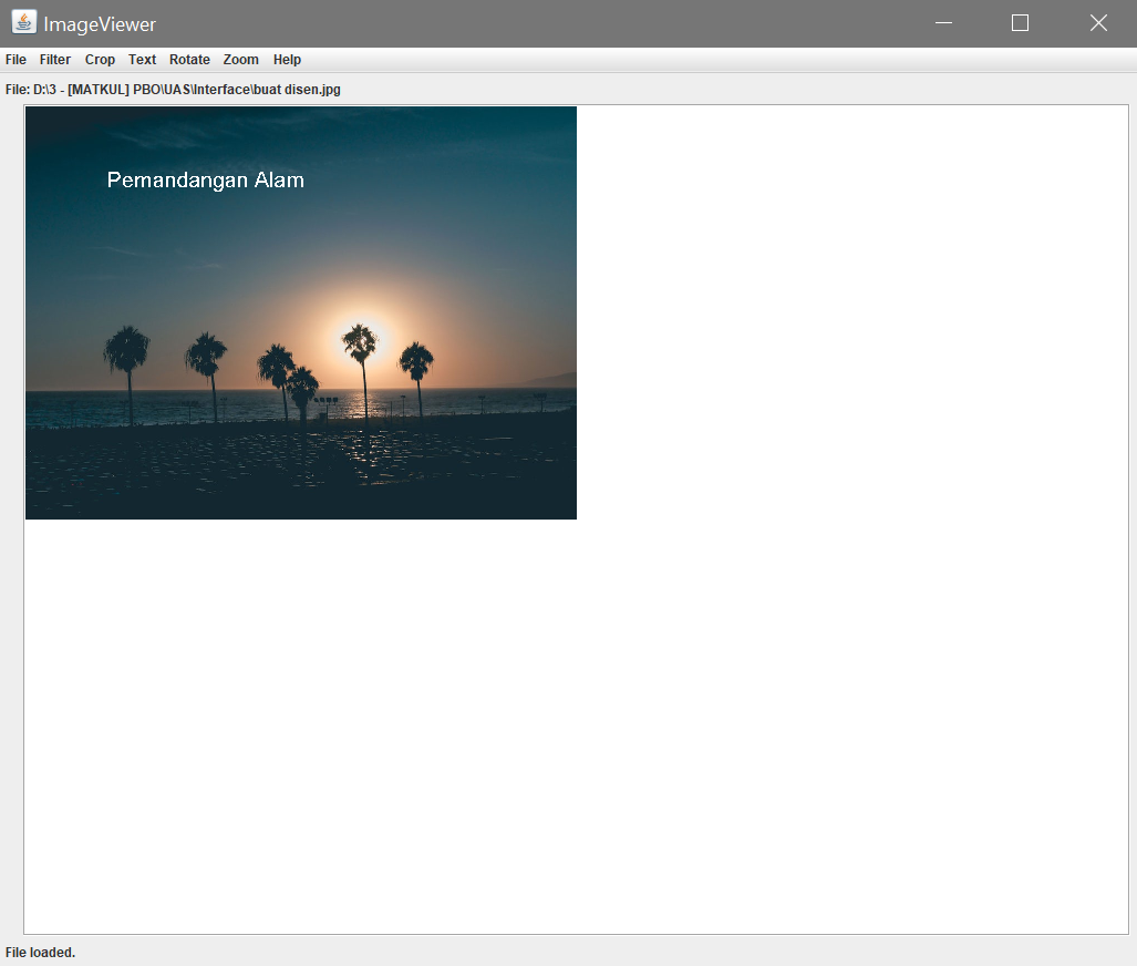 EAS PBO-B: Image Editor