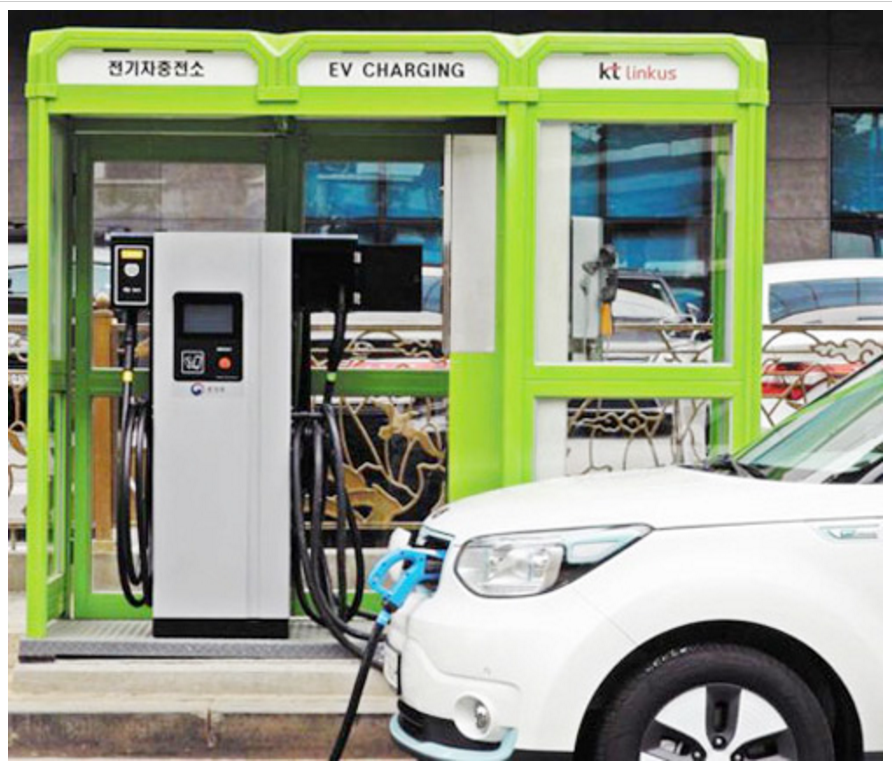 Korea's Information Society: Old phone booths become EV charging stations