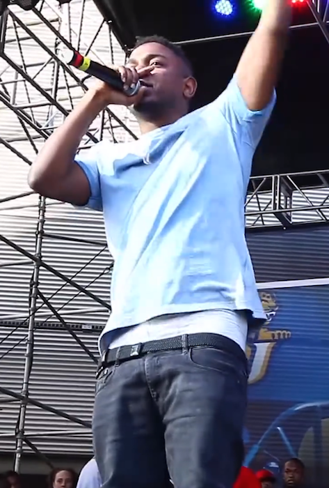 Kendrick Lamar Sagging