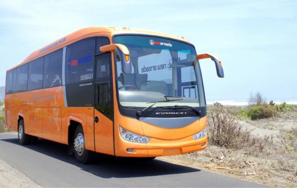 Mengenal Spesifikasi dan Material Pada Bus Evonext Karoseri New Armada ...