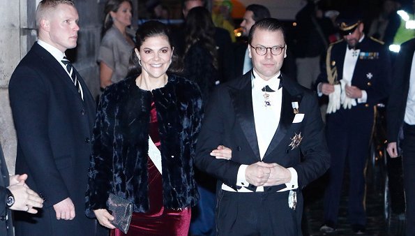 Swedish Royals attended formal gathering of Swedish Academy