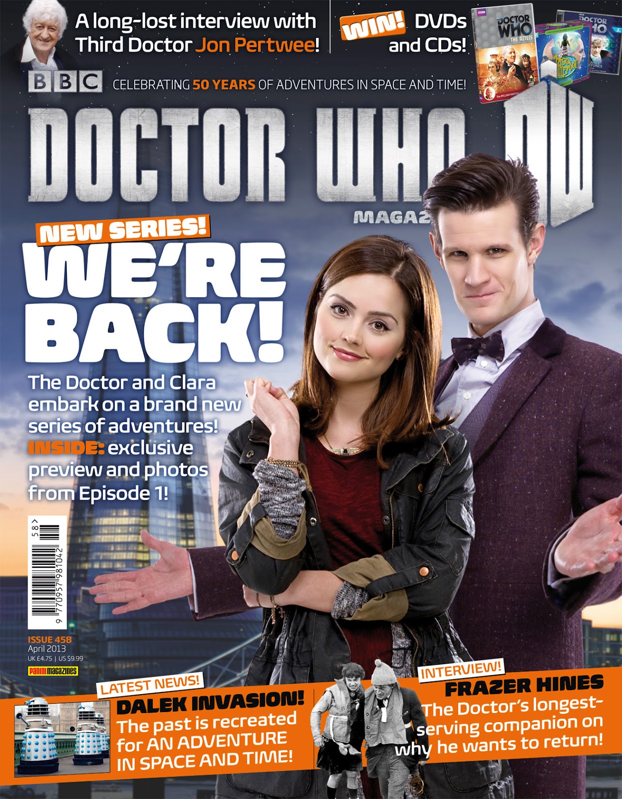 The Ultimate Doctor Who Site: Doctor Who Magazine - Issue 458
