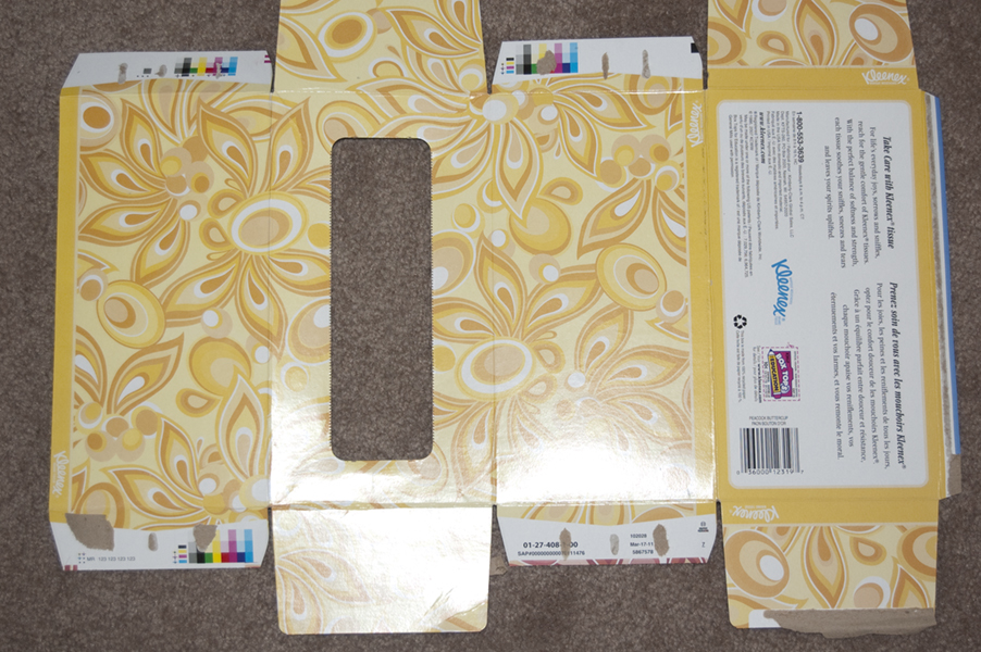 Crafting on a Budget: DIY Upcycled Tissue Box Bookmark