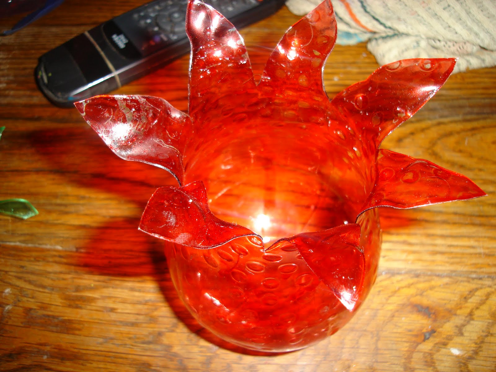 RECICLADOS POR LAURACORT: FLORES CON BOTELLAS!