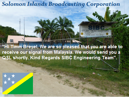SOUTH EAST ASIA DXING: Solomon Islands Broadcasting Corporation / Radio ...