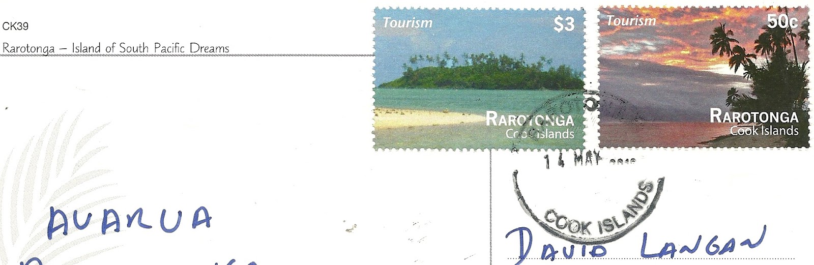 Postcards A world Travelogue: Rarotonga - Cook Islands