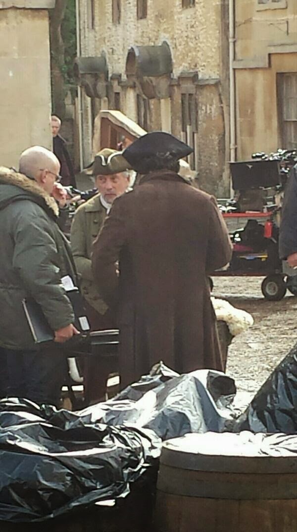 Poldarked: Today's Pictures From the Poldark Set in Corsham