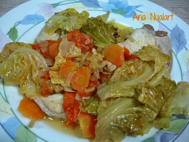 La cocinera de Bétulo: LLOM AMB COL (LOMO CON COL)