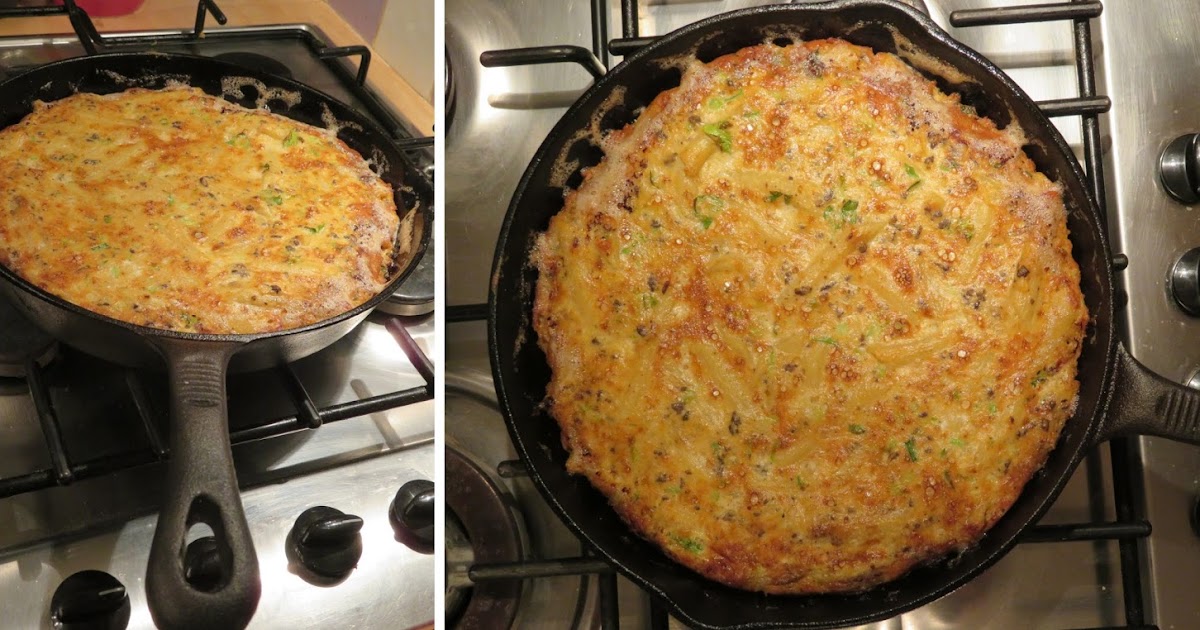 Four seasons.: Pasta Frittata.
