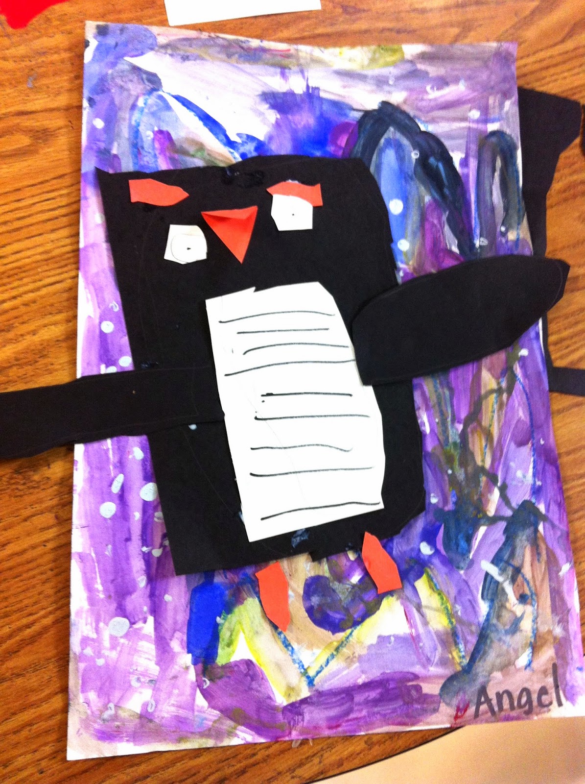 ChumleyScobey Art Room: Penguins in Antarctica