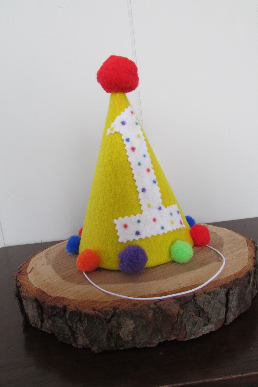 Samantha's Sweets and Sam's Sweet Art: First Birthday Party Hats