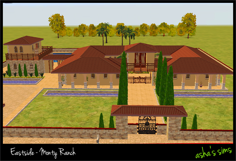 Asha's Sims: Veronaville - Monty Ranch lot tour