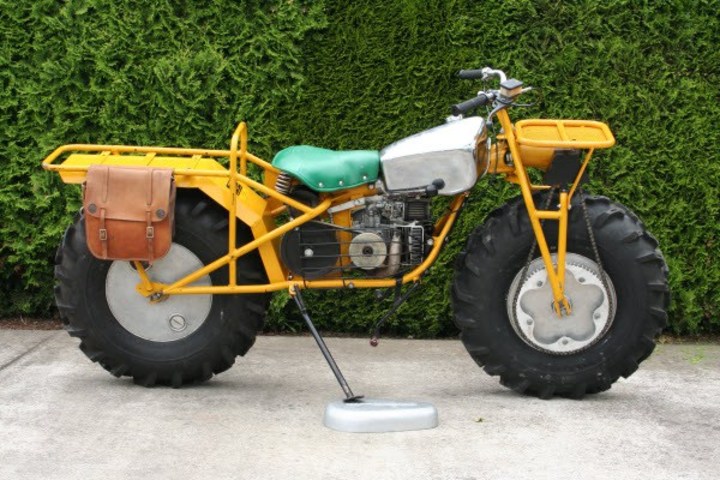 Two Wheel Drive Motorcycle