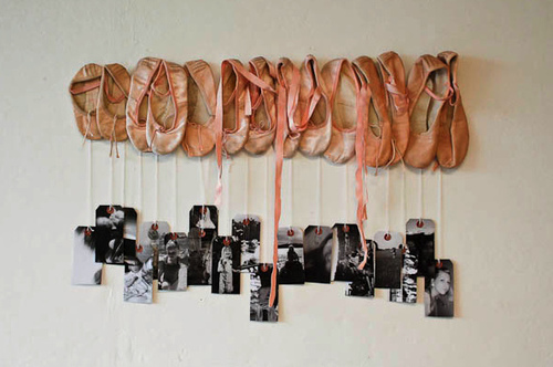 Ballet Shoe Display