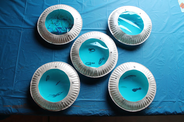 Paper Plate Portholes