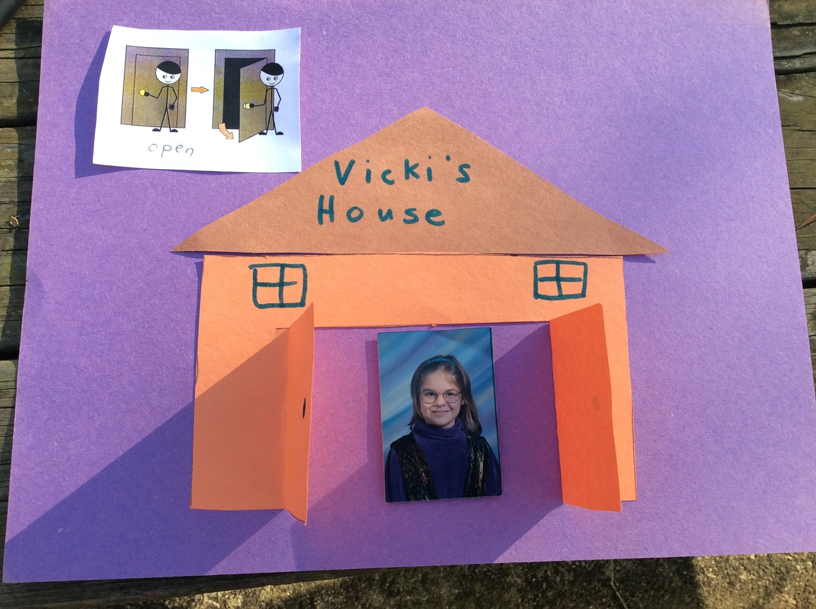 Chapel Hill Snippets: Open the Door! Make a Simple House Craft ...