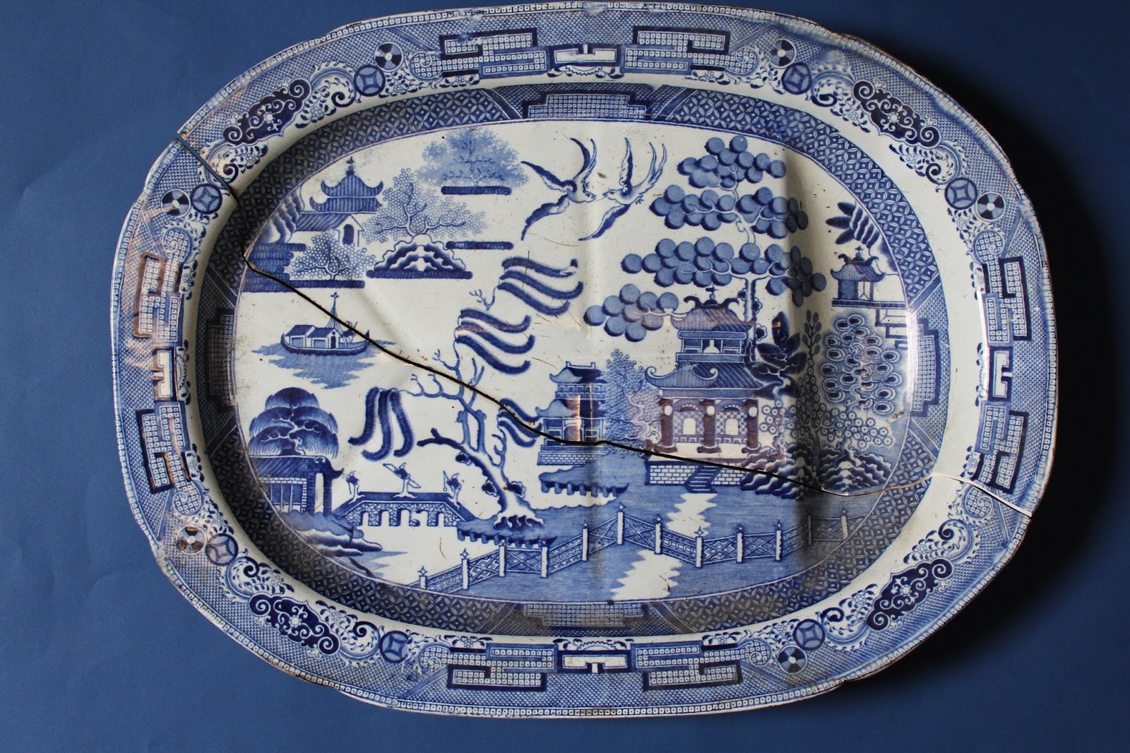 Waterford County Museum: Object of the Week - Willow Pattern Plate ...