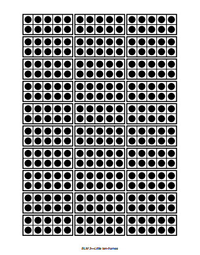 My Teaching Adventures: Ten Frames