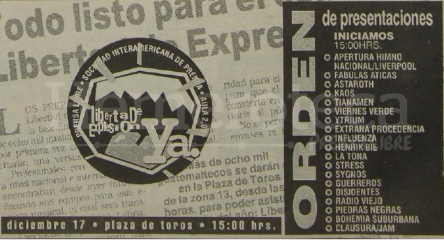 3 Discos Especiales del Rock Chapin