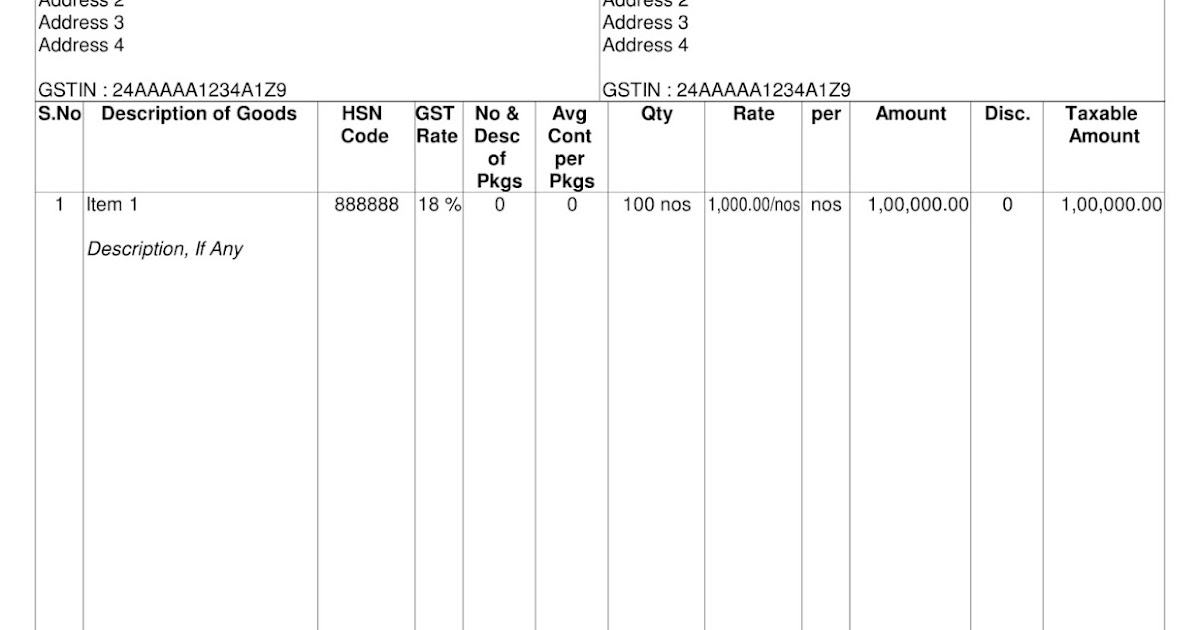 Tally.ERP9 GST Invoice Formats & Documents