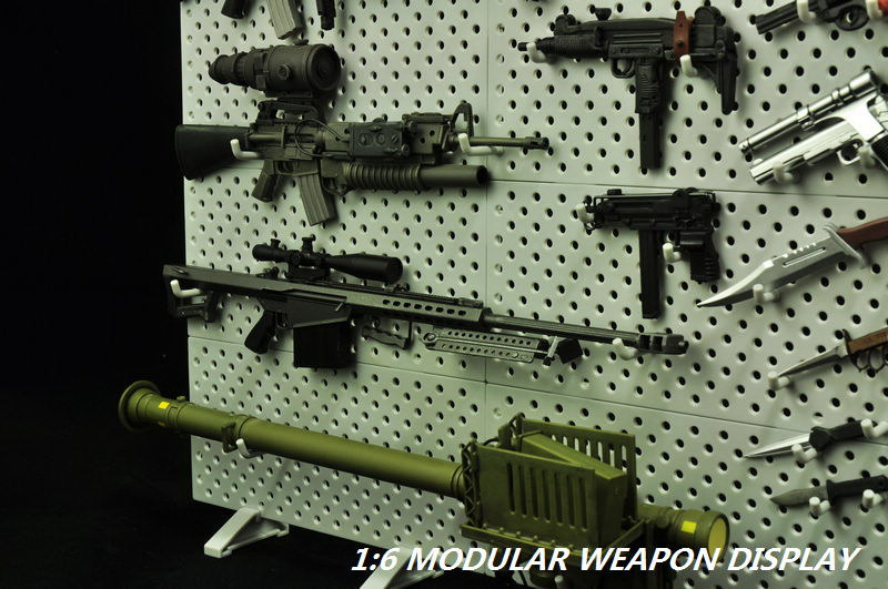 toyhaven: 1:6 Modular Weapon Display PREVIEW