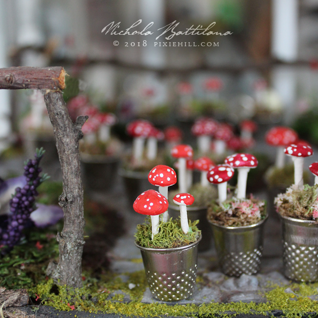 Pixie Hill: Toadstool Thimble Gardens