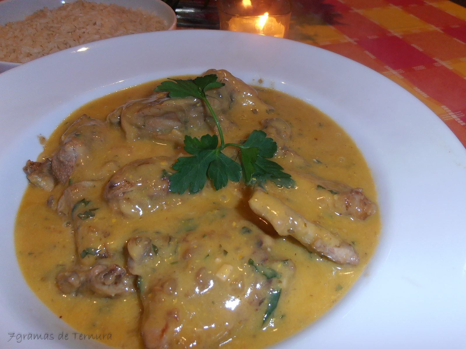 Frango de Fricassé | 7gramas de ternura