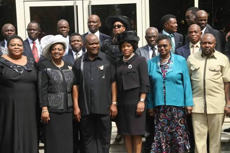 Photos: Gov Wike swears in 1st female Chief Judge of Rivers State