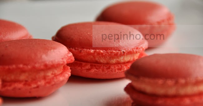 i-Recetas: Macarons de rosa