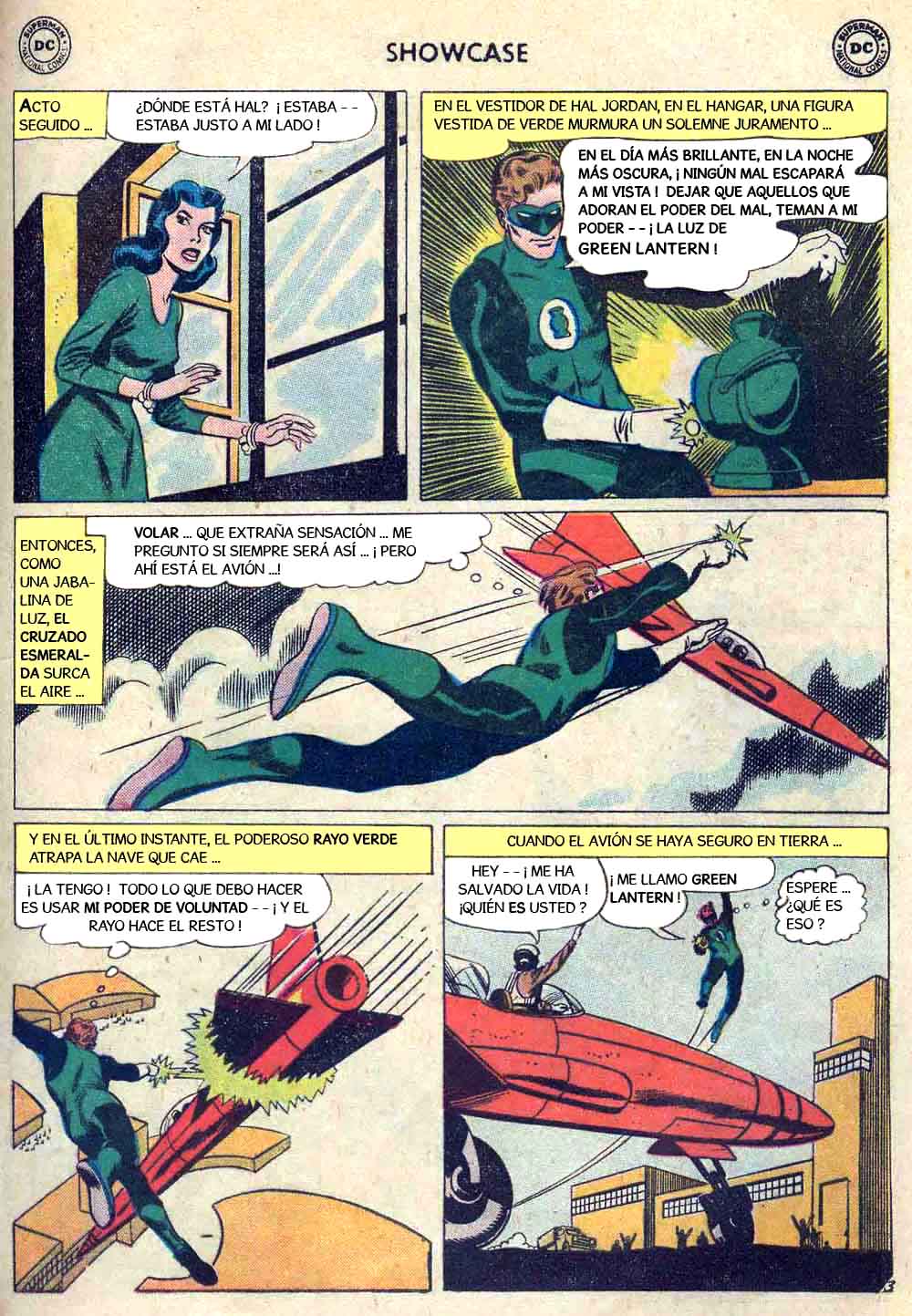 DC Geek House: [Primera aparición/Reseña] Hal Jordan/Linterna Verde ...