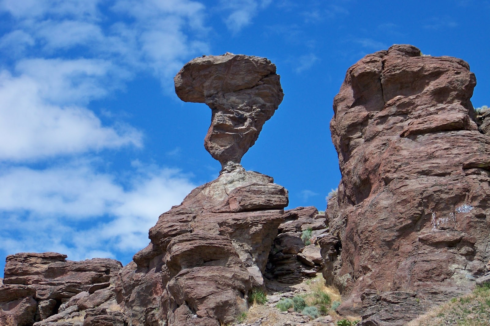 Dave & Kathy 2011 - 2021: Balanced Rock - near Castleford-Buhl Idaho