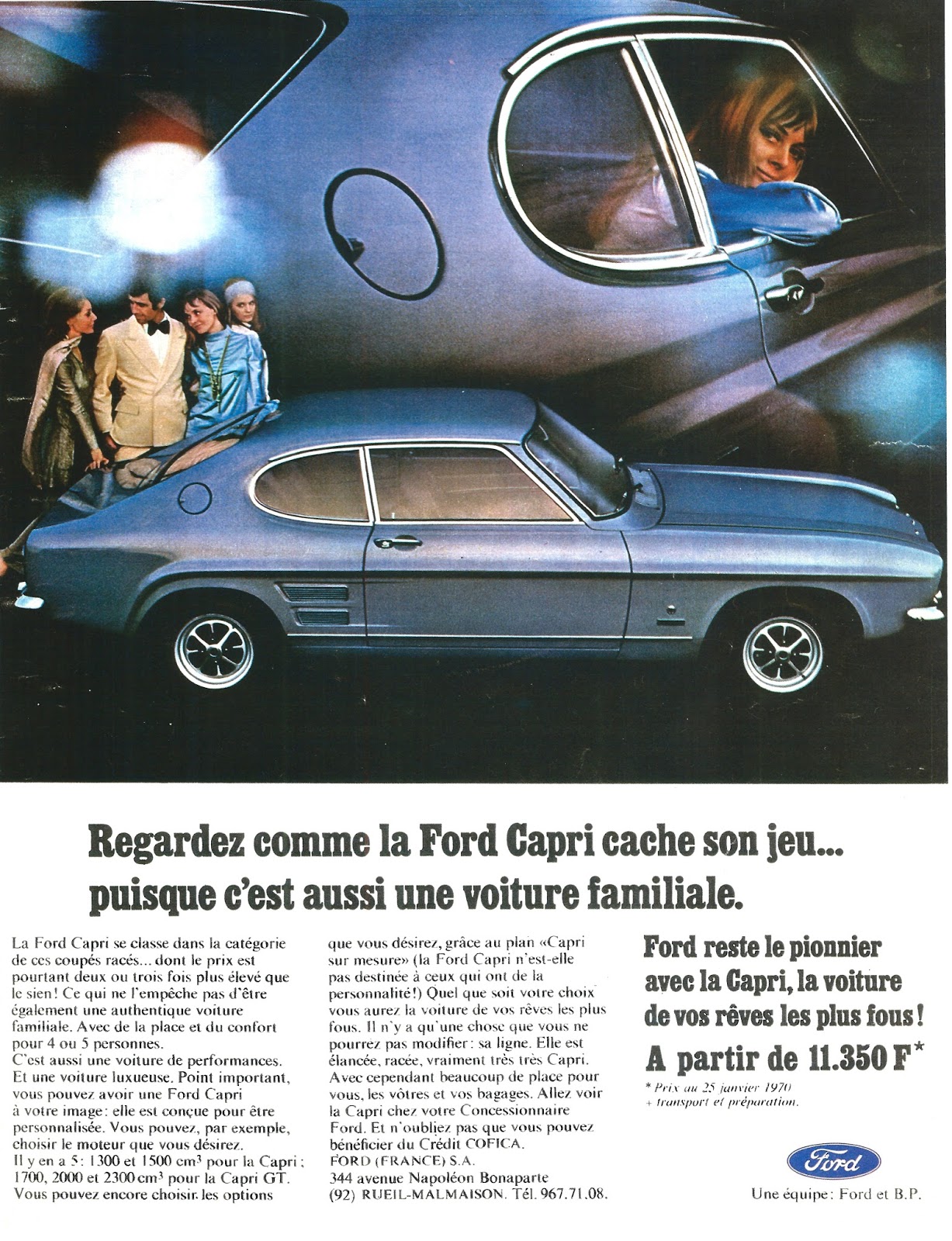 "The Car You Always Promised Yourself" – 19 Fascinating Ford Capri Ads ...