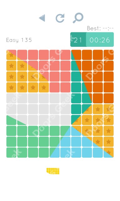 Blocks & Shapes [Easy] Level 135 Solution ~ Doors Geek