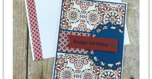 Crafts by Beth: Happy Birthday Moroccan Style