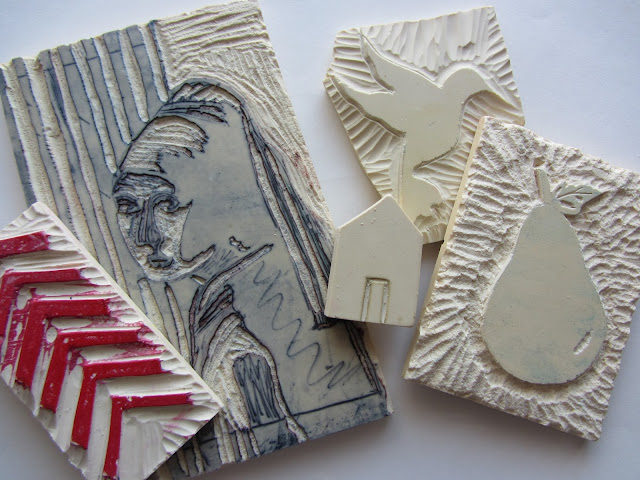 Jypsy Studio : Relief Printmaking - Linocut Sunflower