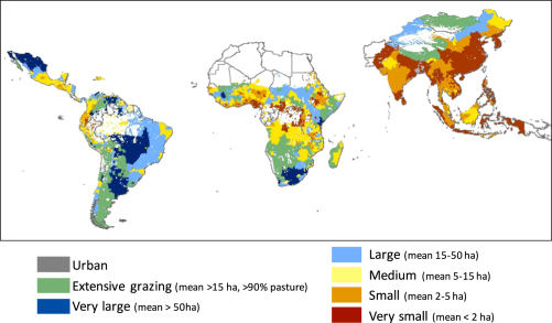 Agroecología: First map of smallholder farms in the developing world ...