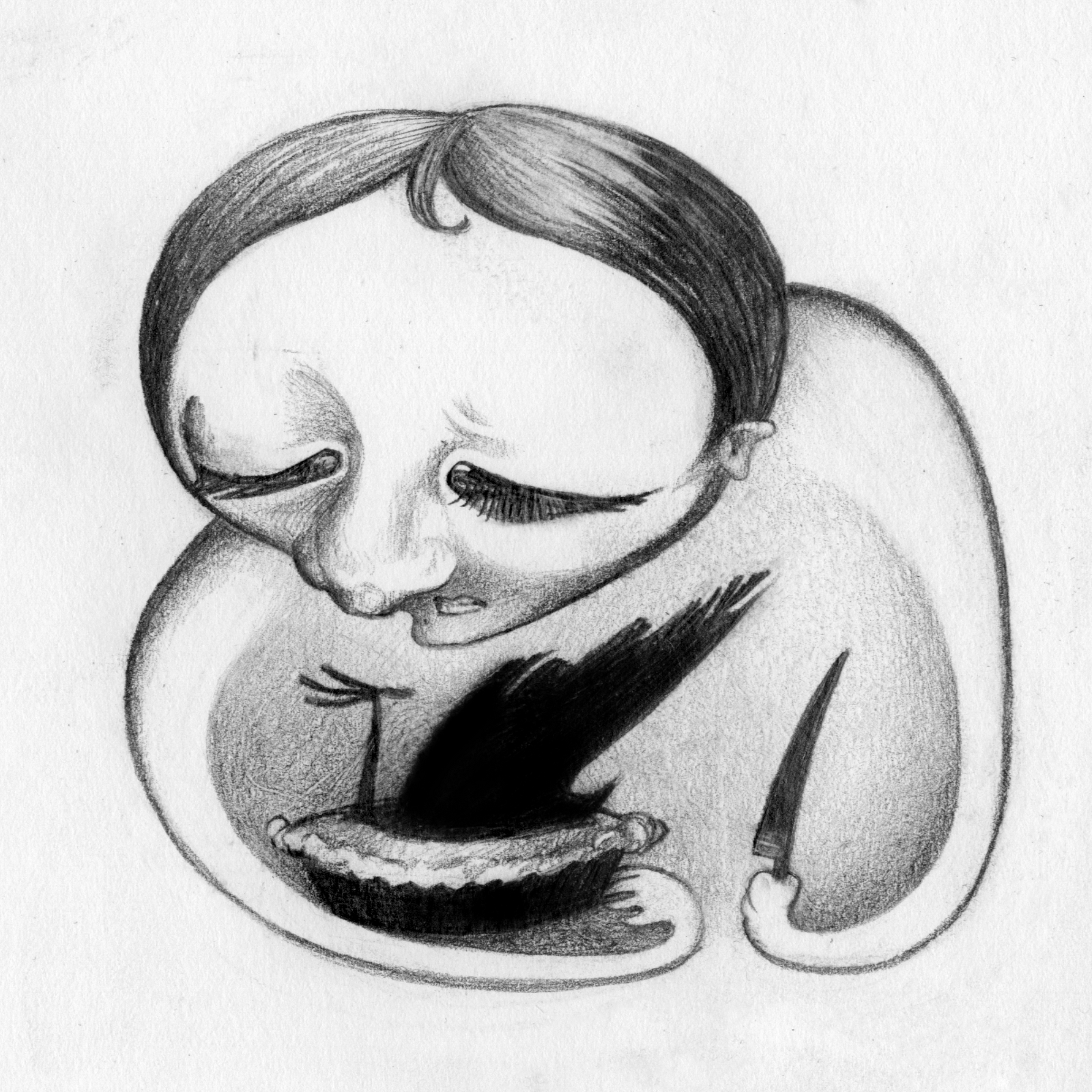 liz wikstrom's art blog: Eat Crow