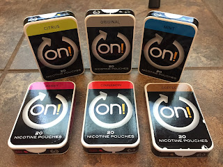 ON! Nicotine Pouches (8mg) - Review. 22 June 2017.