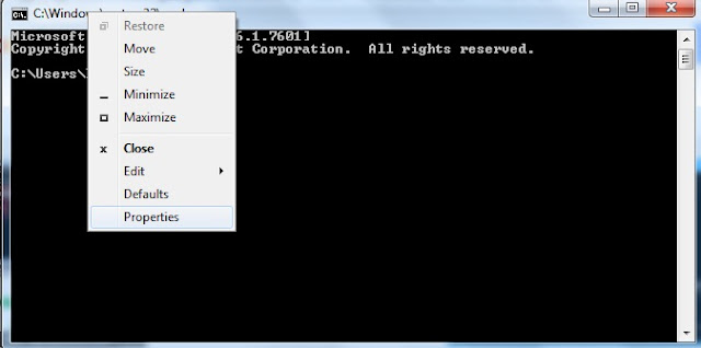 HOW TO ENABLE COPY PASTE IN Command prompt
