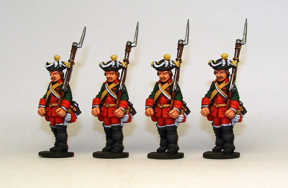Wars of Louis Quatorze: STP - miniatures SYW Russians