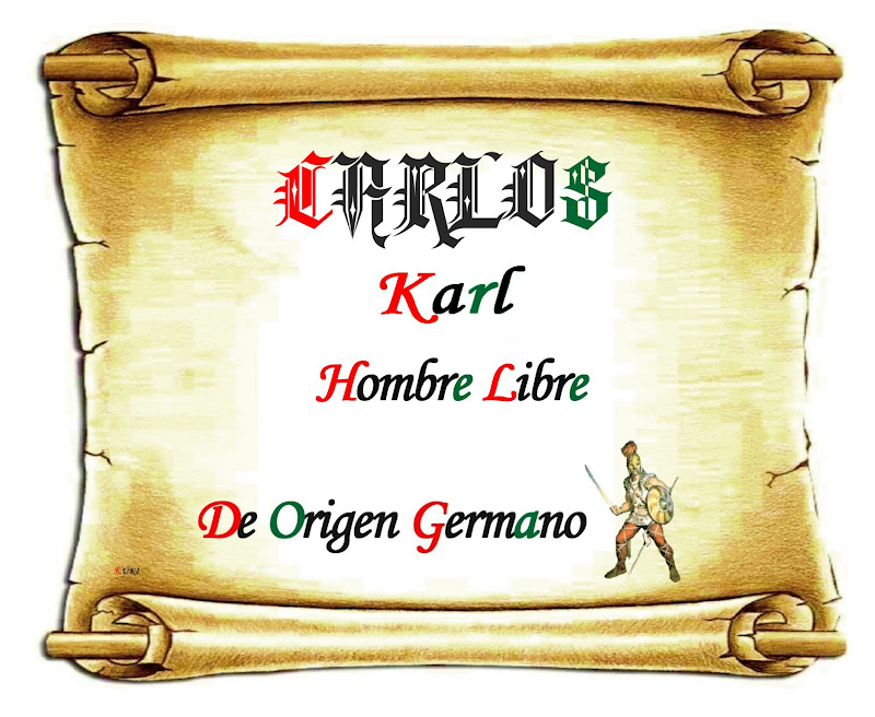 El origen de los nombres: Carlos