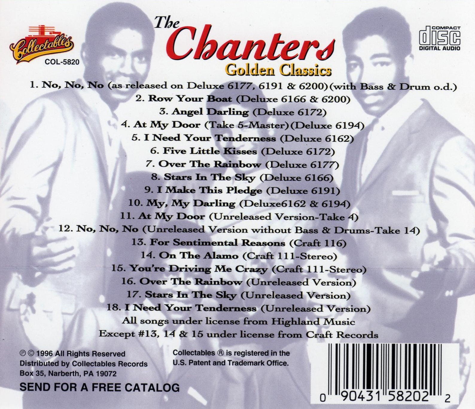Doo Wop n Soul Oldies: The Chanters