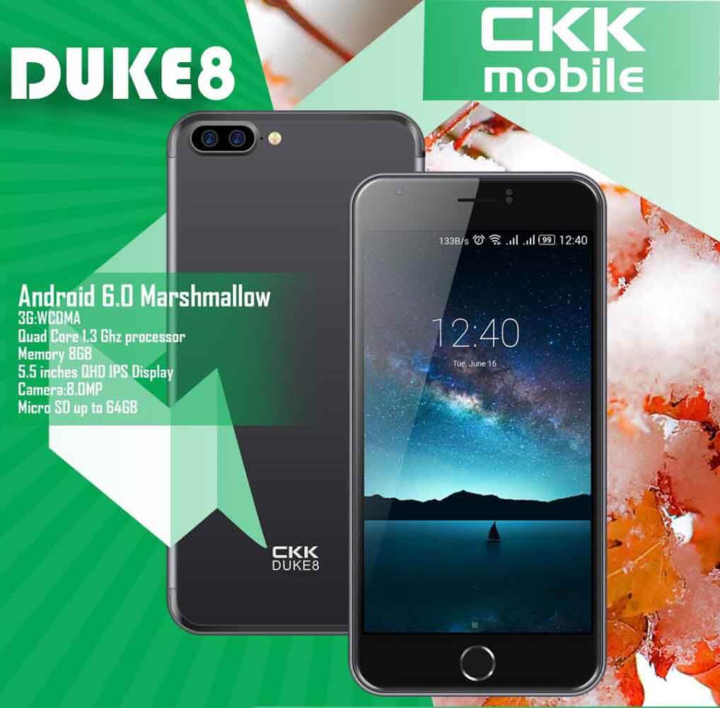 CKK Mobile Duke 8 – Phone Specifications, Price and Features
