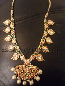 More Short Mango Necklace Designs - Jewellery Designs
