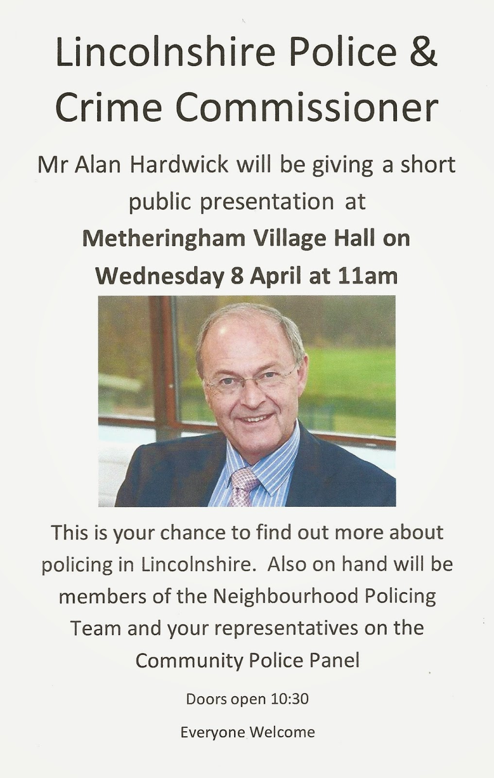 Nocton in Lincolnshire: Lincolnshire Police